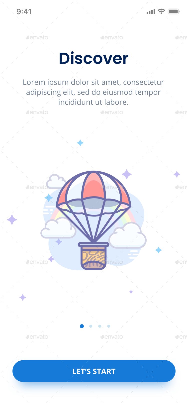 Aavi Mobile App UI Kit, Web Elements | GraphicRiver